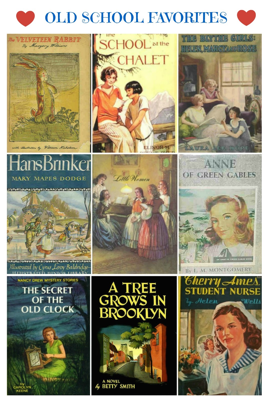 Randomly Reading: Old School Favorite Books: A pre- 1945 Roundup