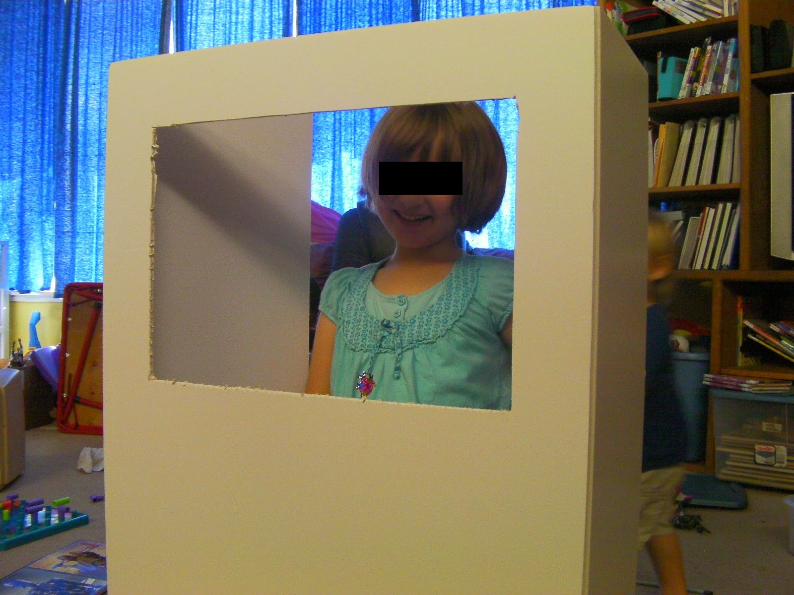 "Homeschool" is Not a Typo: Tri-fold Foam Board Puppet Theater
