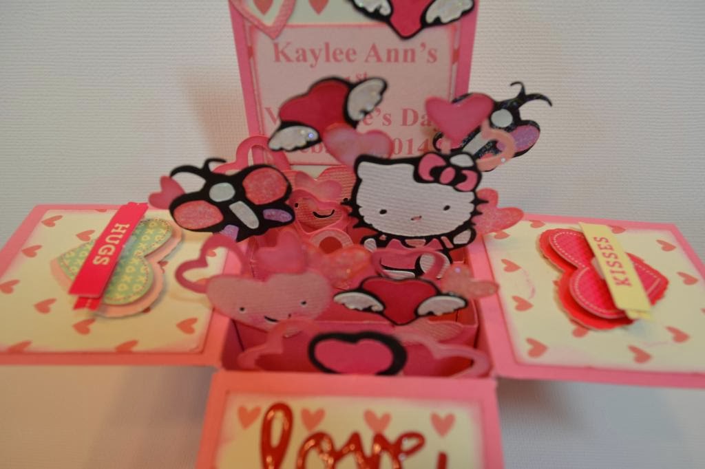 Col's Creative Corner: A Hello Kitty Valentine Card In A Box