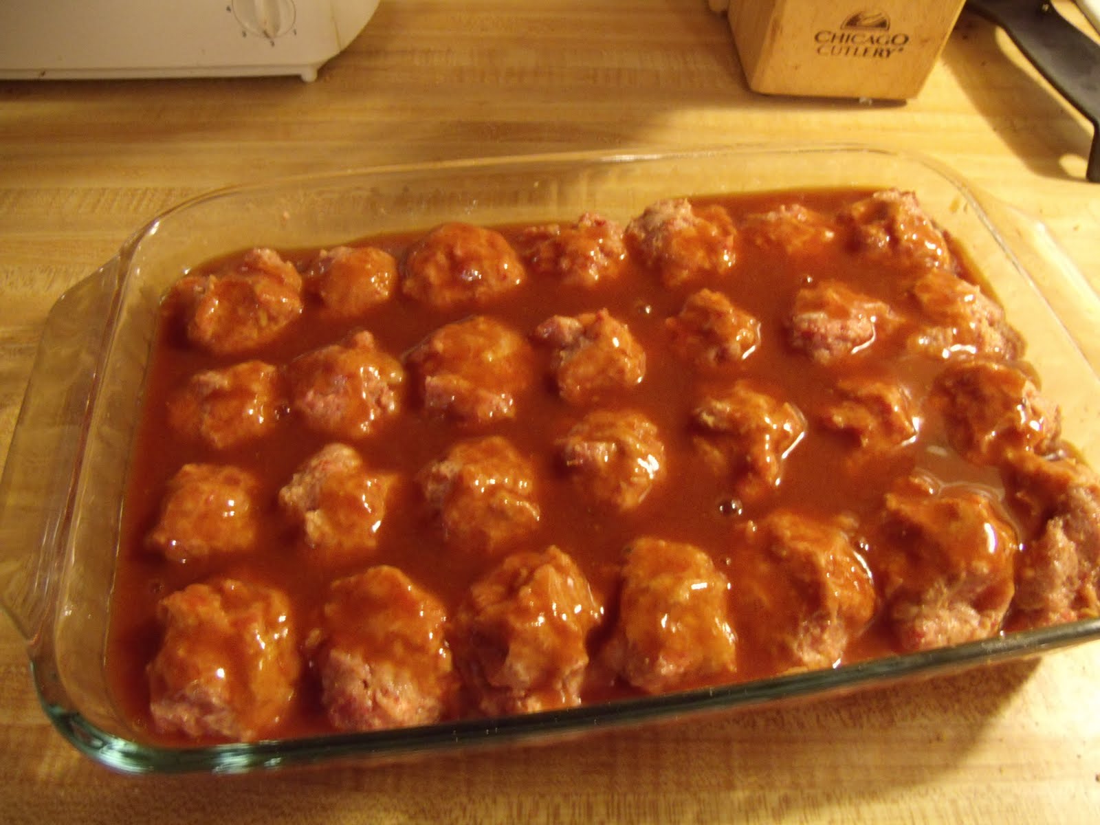 BBQ Ham Balls