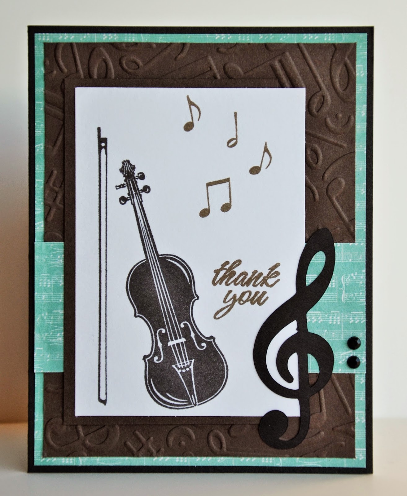 The Stamping Banana: Music themed Thank you