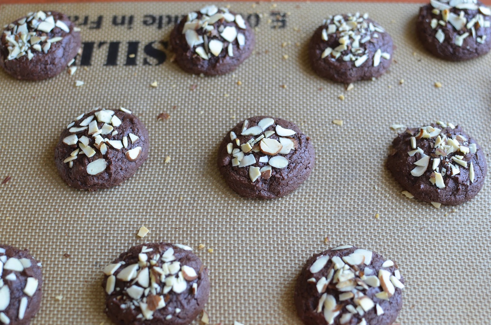 Playing with Flour: Chocolate amaretti cookies