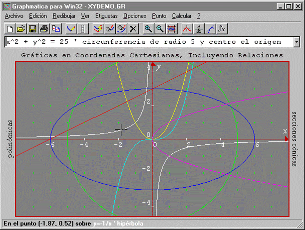 INFORMATICA: "GRAPHMATICA " PROGRAMA PARA GRAFICAR ECUACIONES