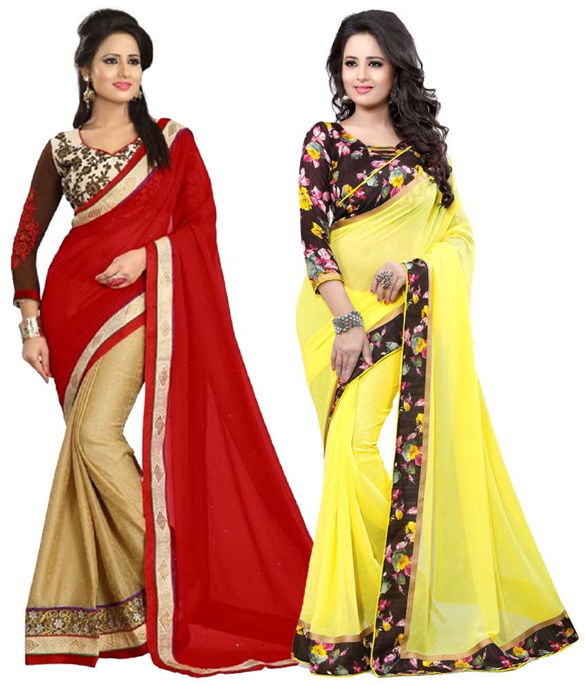 Online Shopping in India: saree combo offer onlineZorkamart Pvt.Ltd is ...