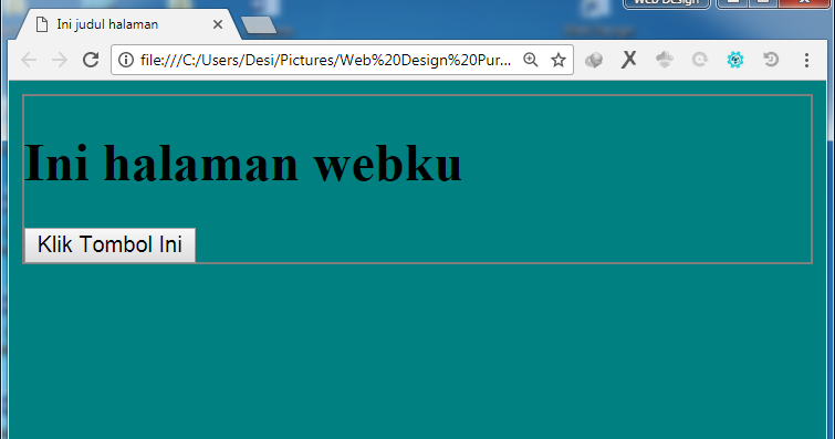 Tutorial Belajar HTML 14 : Elemen pada Head di dalam HTML - Web Design ...