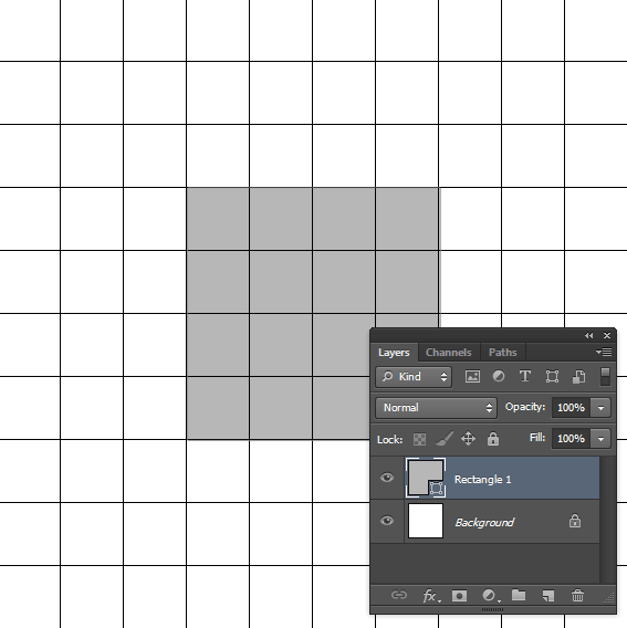 PhotoEffect: Squares Grid Photo Collage in Photoshop