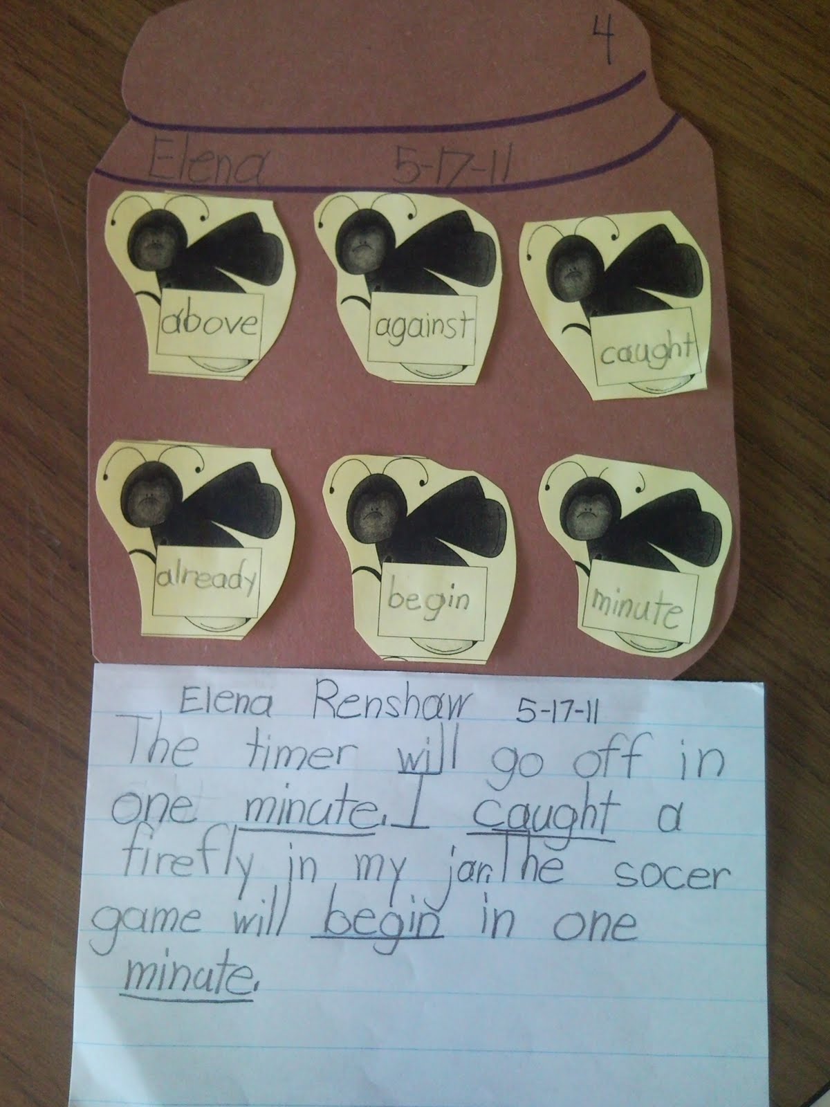 First Grade Fabulous Fish: Fireflies for Nathan - AR, Sight Words