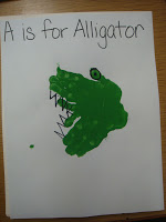 Behind the scenes: Mrs. Gloudemans' Class: Letter of the Week