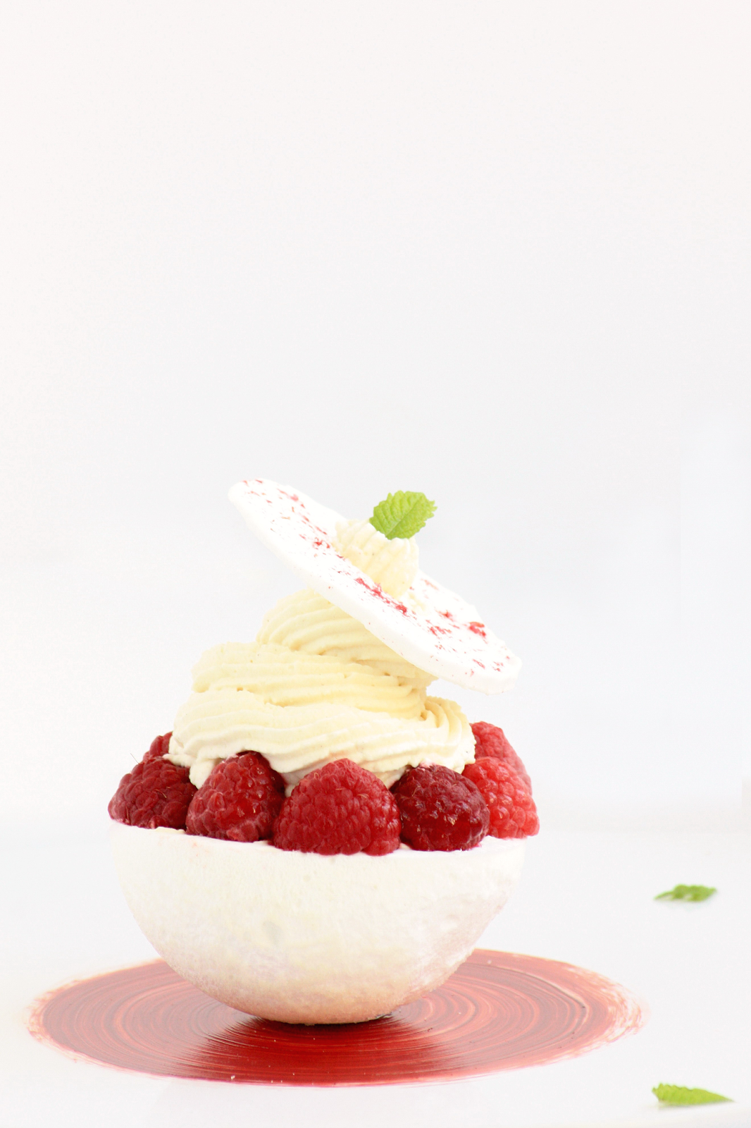 Vacherin framboise - poivron rouge | Gourmande (ils) disent