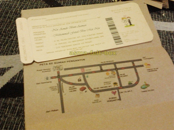 DIY : Kad Kahwin Handmade Revealed!