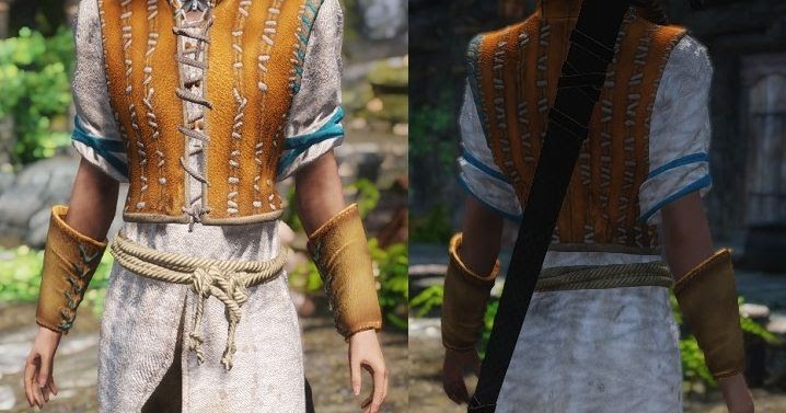 The Witcher 3 Young Ciri Armor ~ Eskyrim