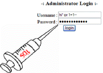 SQL Injection Admin panel Bypass