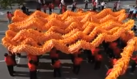 Gambar 'Naga' Paling Panjang Di Malaysia - JunaBlogg