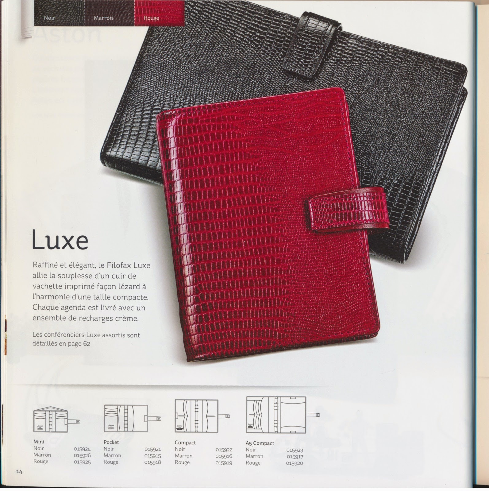 Philofaxy: Filofax France 2011-12 Full Catalogue