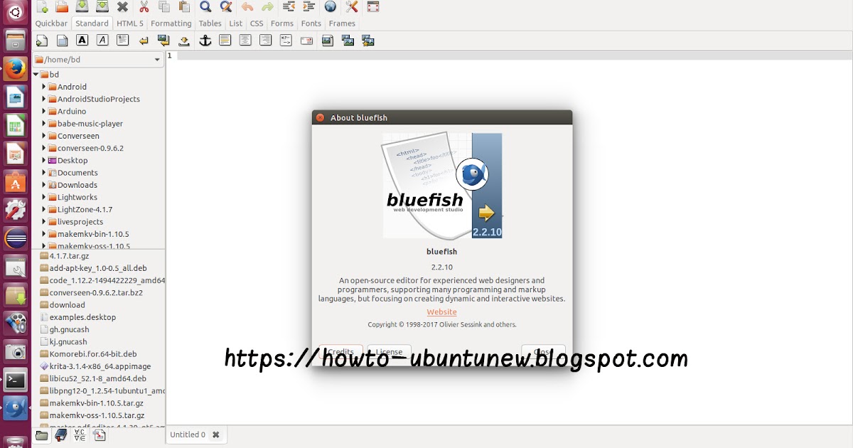 Bluefish Editor For Ubuntu Download - francesokol