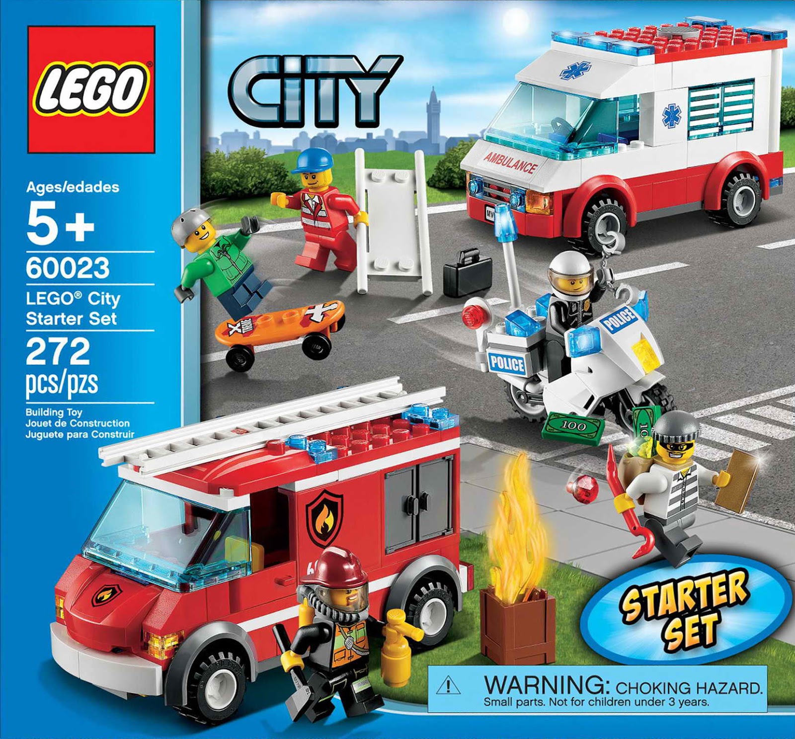 oneTWOBRICK.com: set database: LEGO 60023 LEGO® city starter set