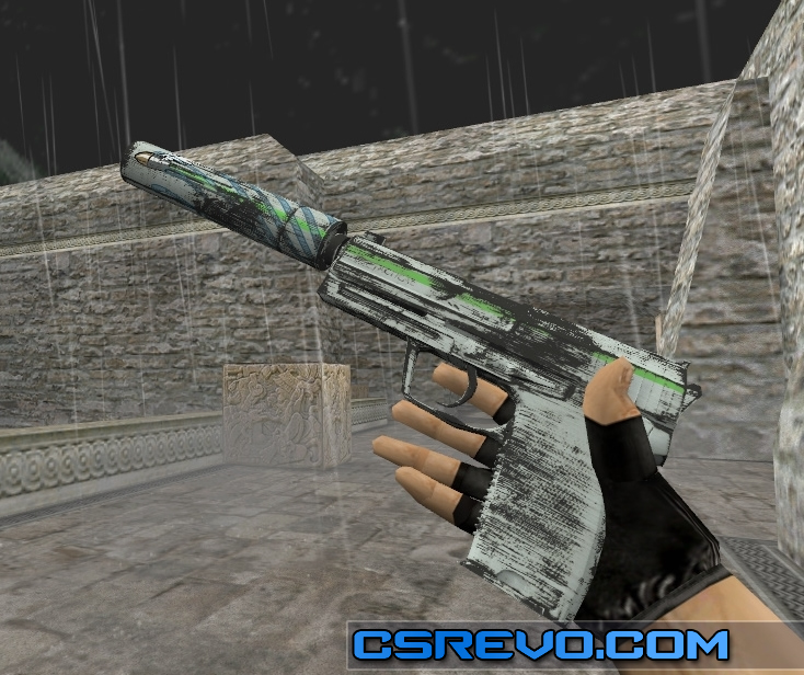 Skin USP - Road Rash (CS:GO) HD para CS 1.6 - CS Revo!
