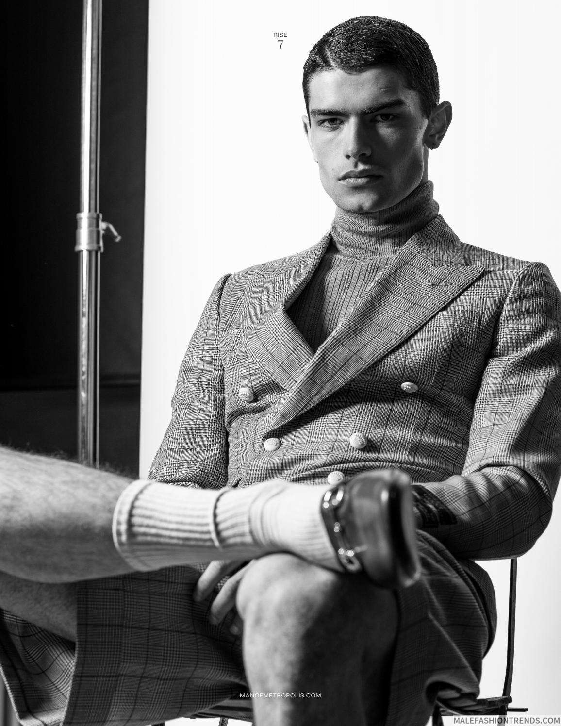 Charlie Knepper para Man of Metropolis en fotos de Jose Spaillat