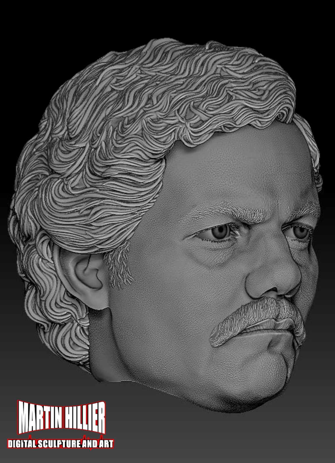 MARTIN HILLIER DIGITAL SCULPTURE AND ART - 1/6 SCALE ACTION FIGURE ...