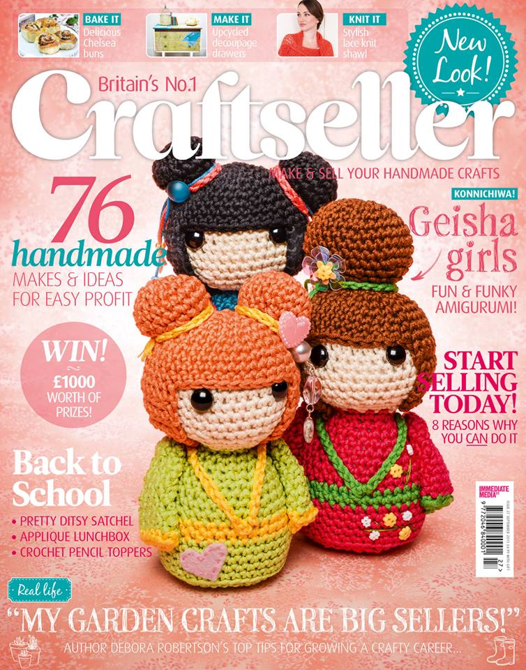 Amigurumi Barmy: Craftseller geisha girls