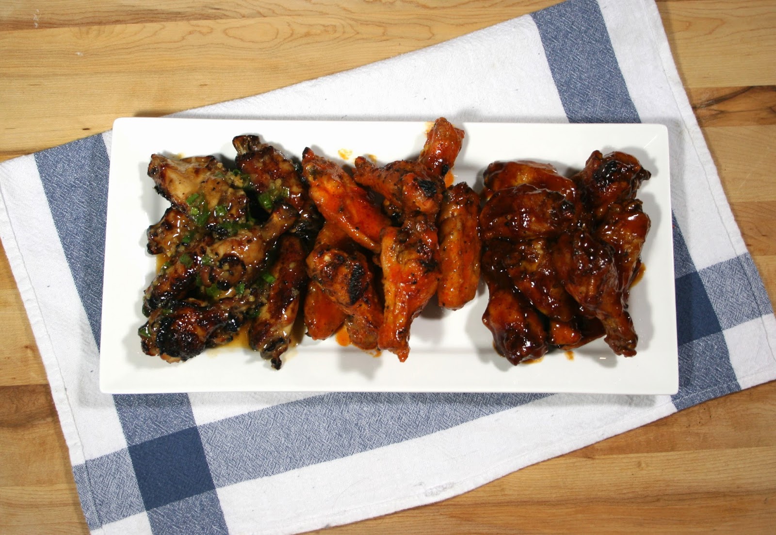 Just A Darling Life: Wings 3 Ways: Spicy Asian Ginger, Buffalo, and ...