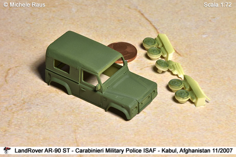 Michele Raus - Modellismo in scala: Land Rover AR-90 ST