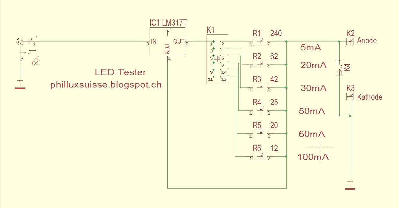 Electronic Life: LED-Tester - LED-Prüfer