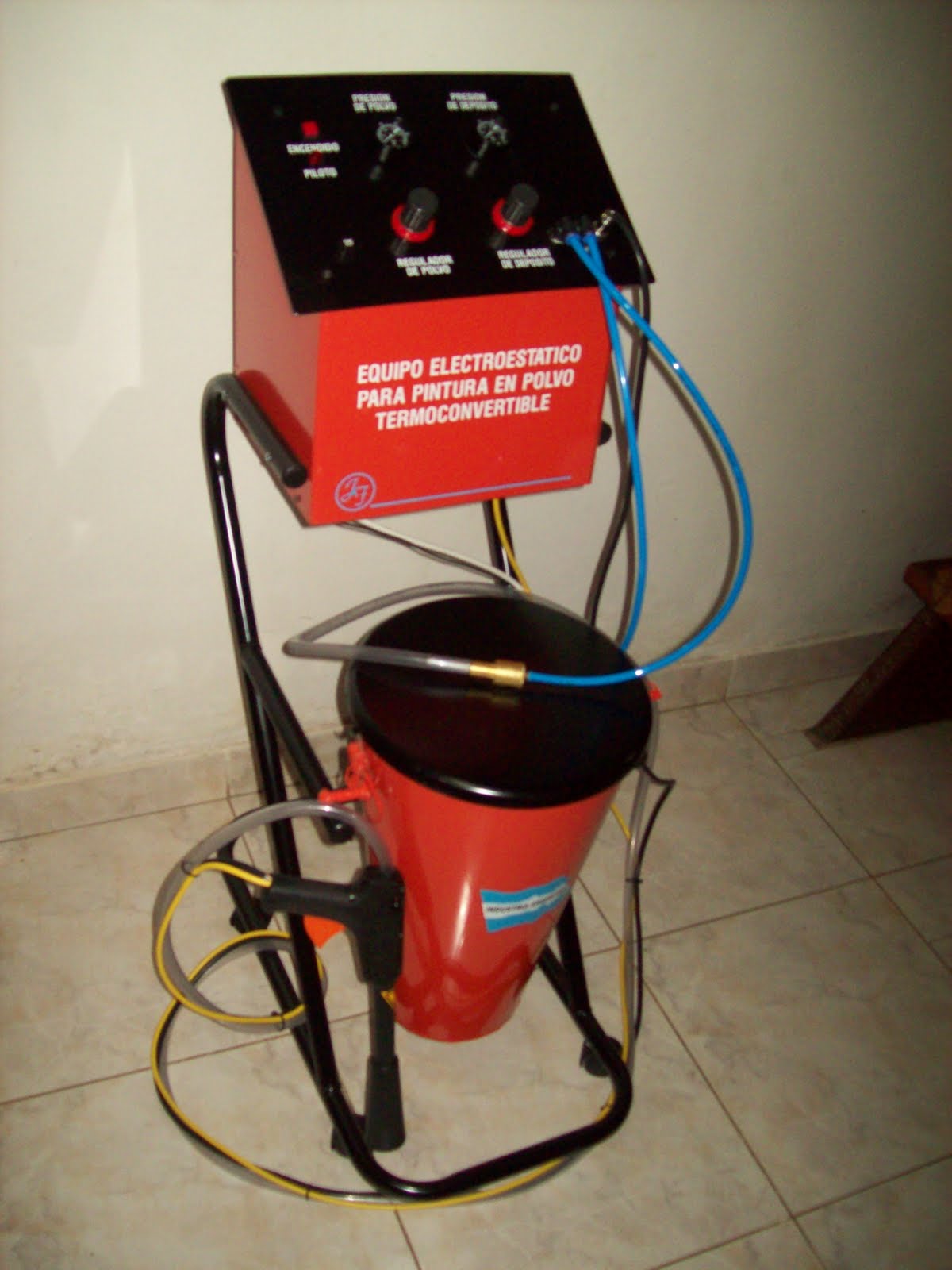 Equipos Electrostaticos: Fabrica de equipos electrostaticos