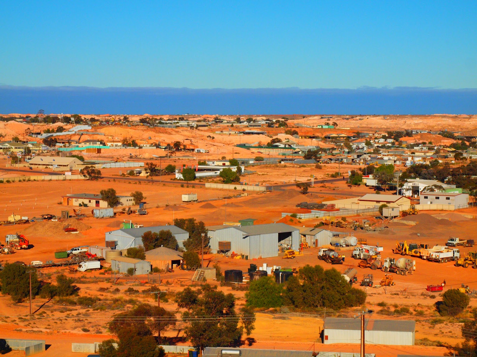 Australia via camper: Coober Pedy