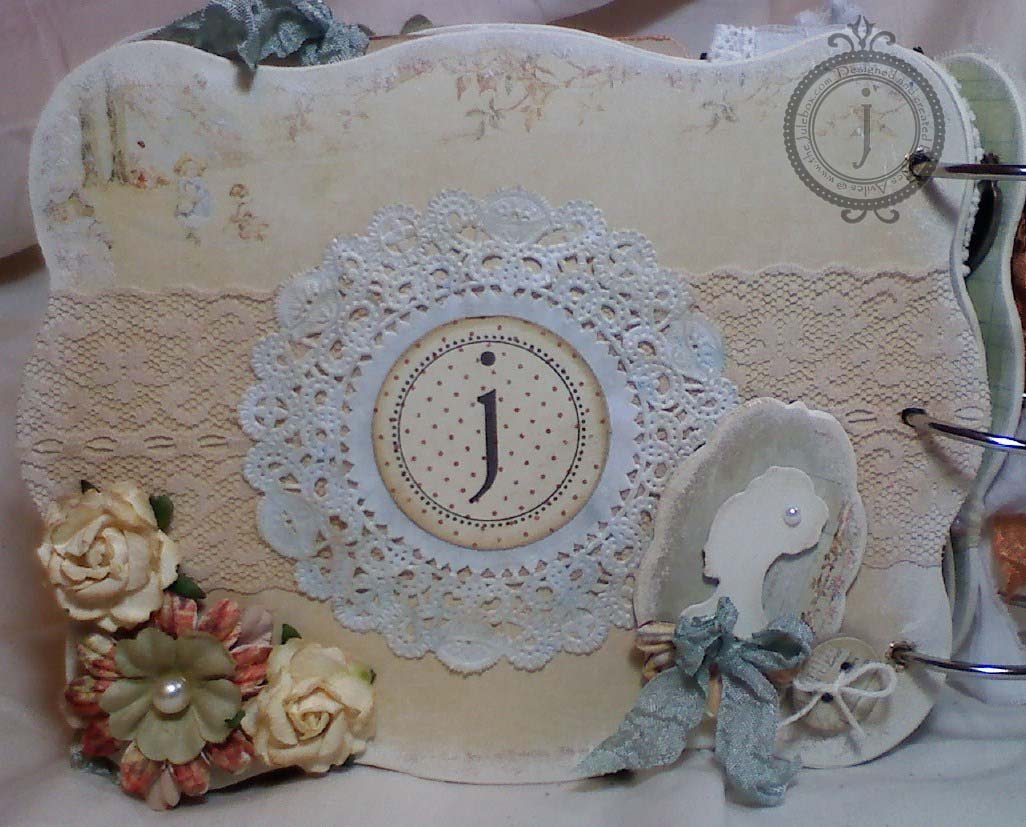 “Victorian Cameo” Album! Custom Accucut die! – The Jule Box Studios