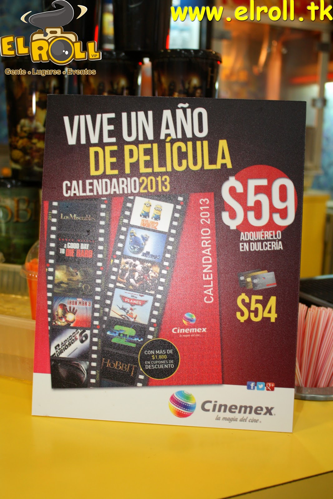 EL ROLL: Cinemex MMCinemas