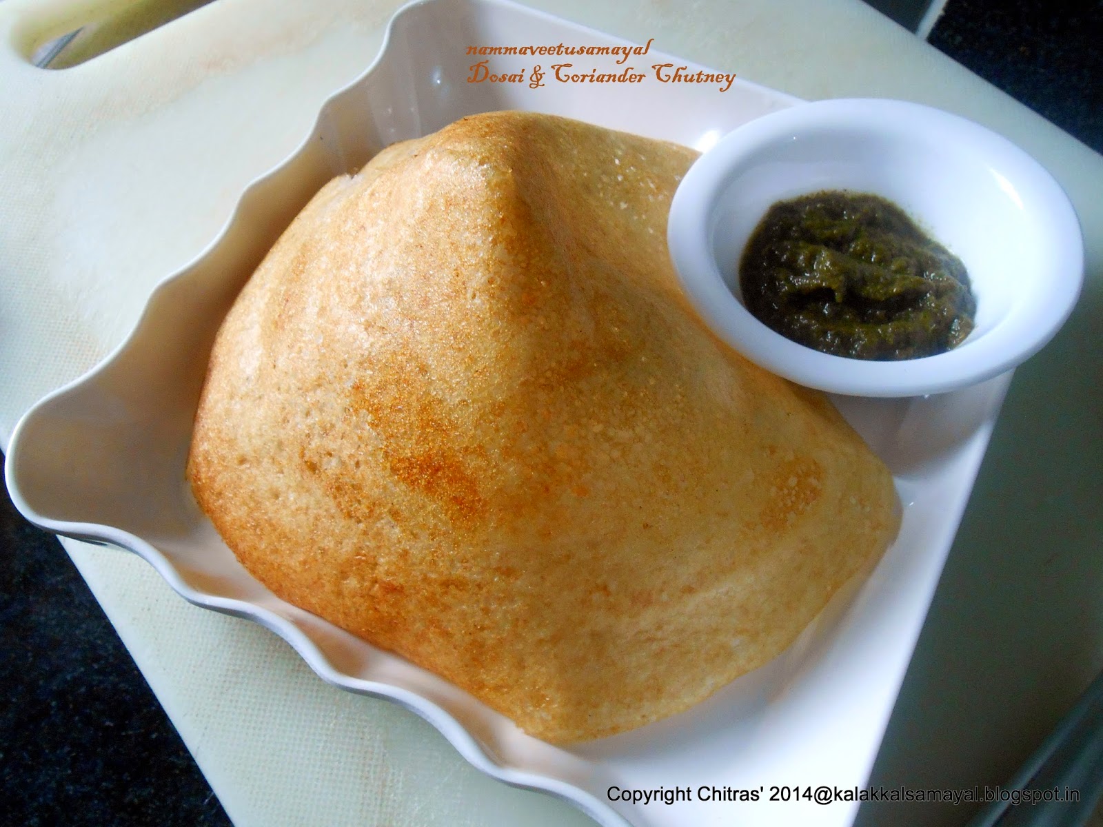 kalakkalsamayal: Dosai - Making Dosai