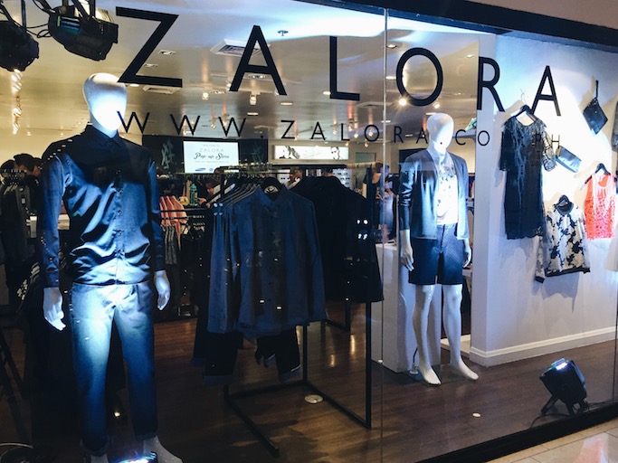 Anagon: ZALORA Philippines Pop-Up Store EDSA Shangri-la Mall