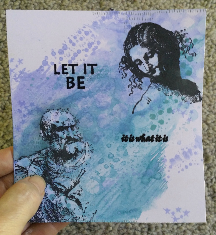 Let It Be - Cardmaking Tutorial by Dot
