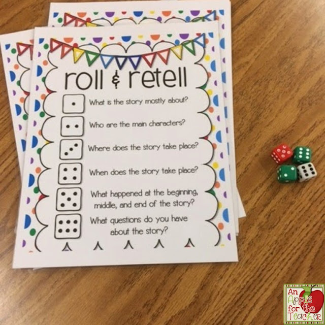 An Apple For The Teacher: Roll and Retell - Building Summarizing ...