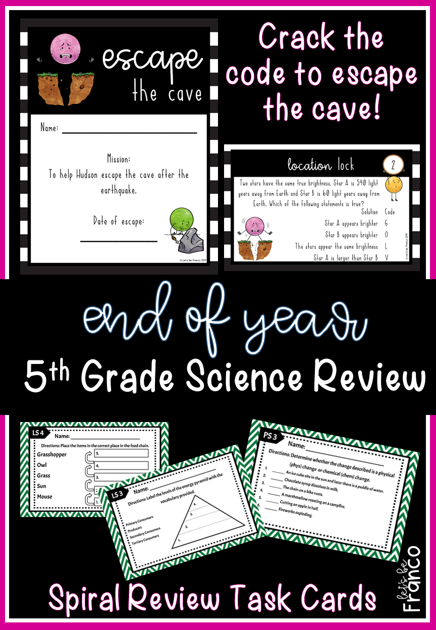 Let's be Franco: 5th Grade Science Review