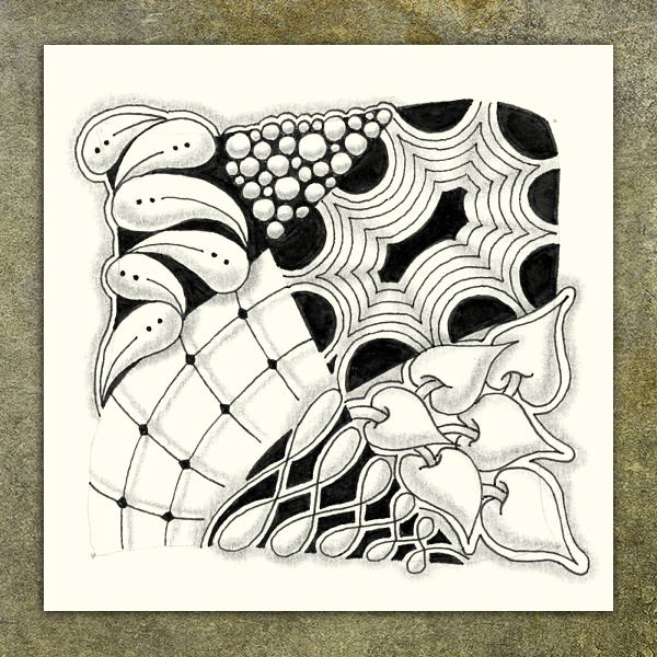 Time for Tangling: Classic Zentangle® - Crescent Moon, Echoism, Florz ...