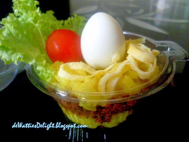 Wattie's HomeMade: Pulut Kuning Berhias, DoorGift Mini Pulut Kuning ...