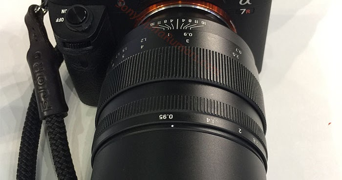 Кое-что о новом объективе Zenit 50mm f/0.95 для Sony E