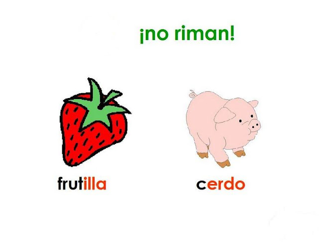 La Profe de A L: Curruluchos aprendiendo...: ¿QUÉ RIMA CON...?