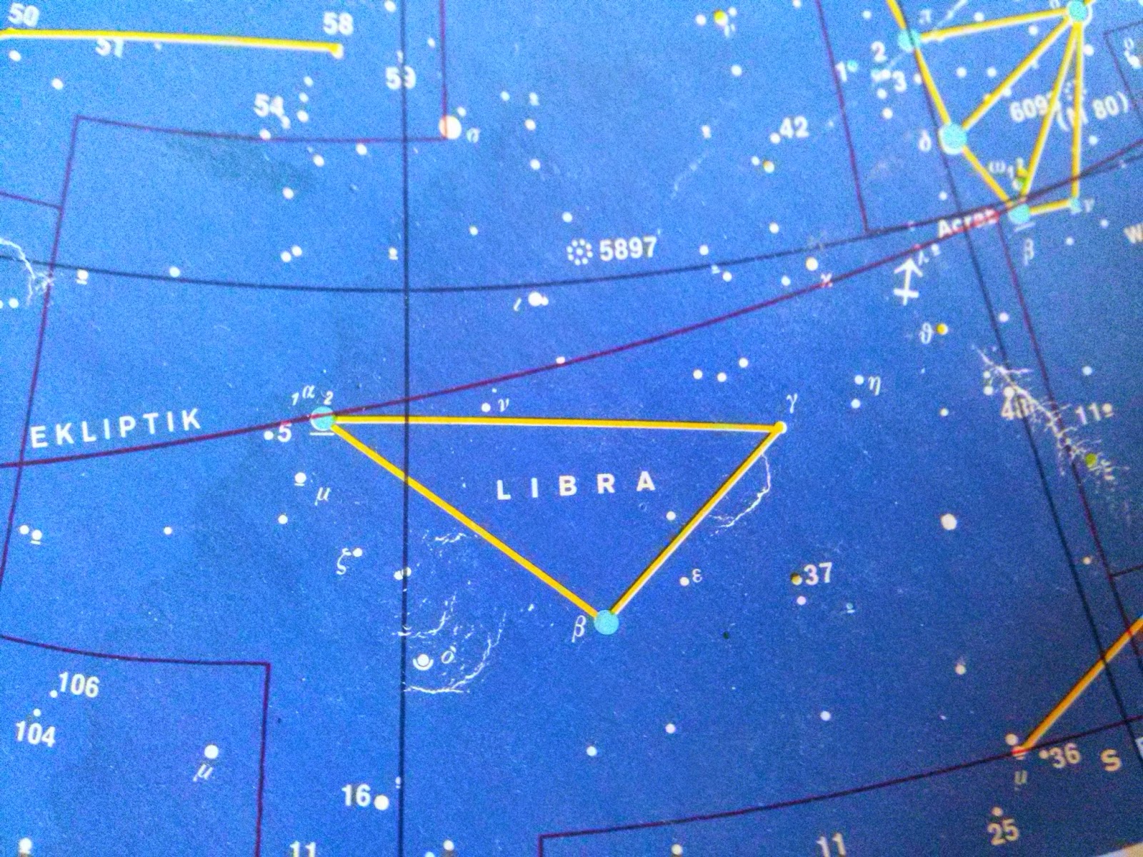 signos, mitos y estrellas: LA CONSTELACIÓN DE LIBRA. LA BALANZA.