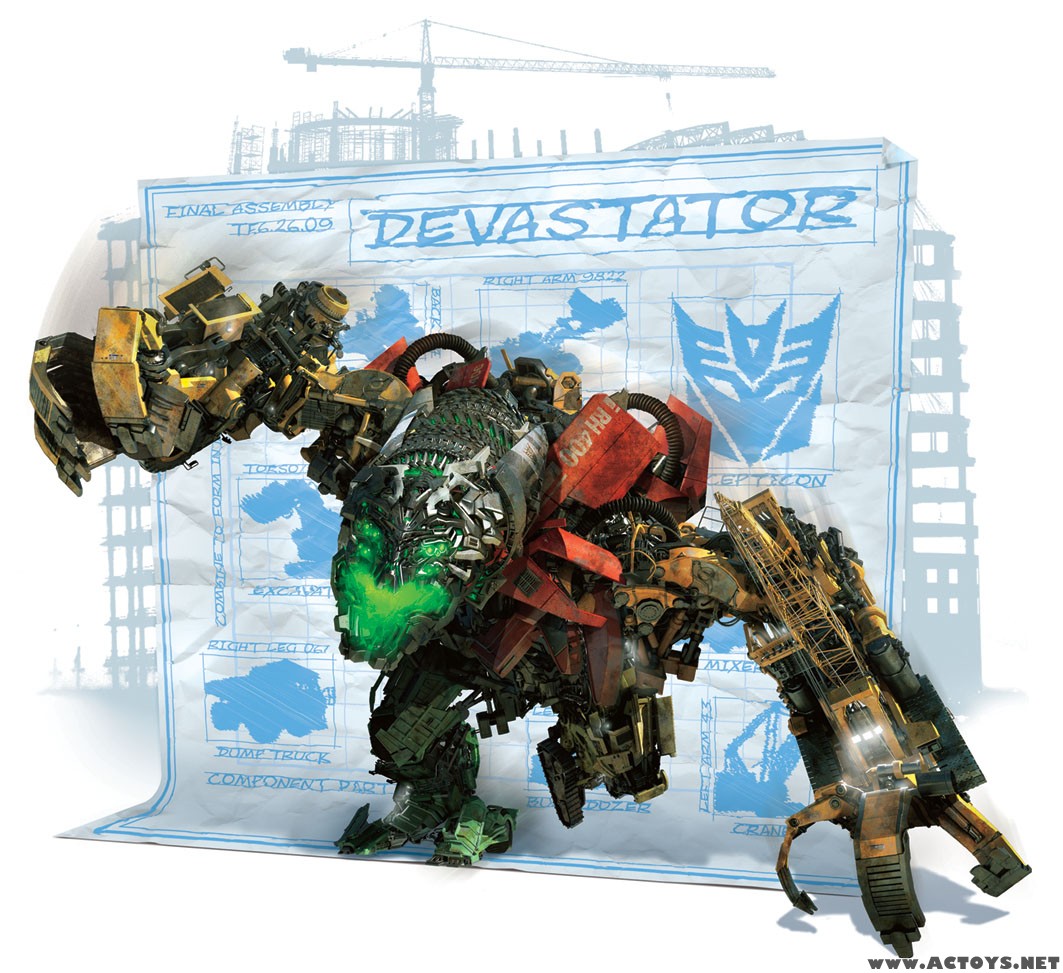Devastator, Predaking e altri 14 grandi, grossi Transformers combiner