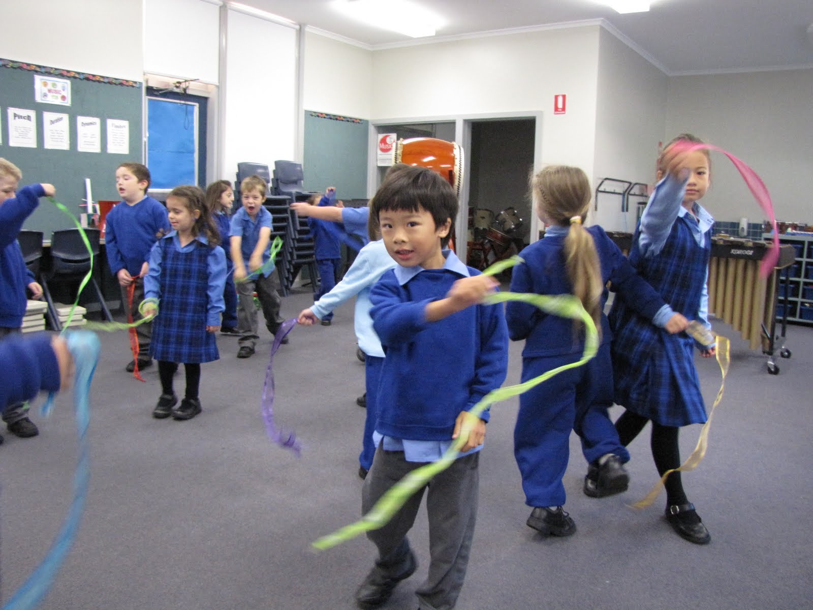 MUSIC: Dancing with Scarves and Ribbons