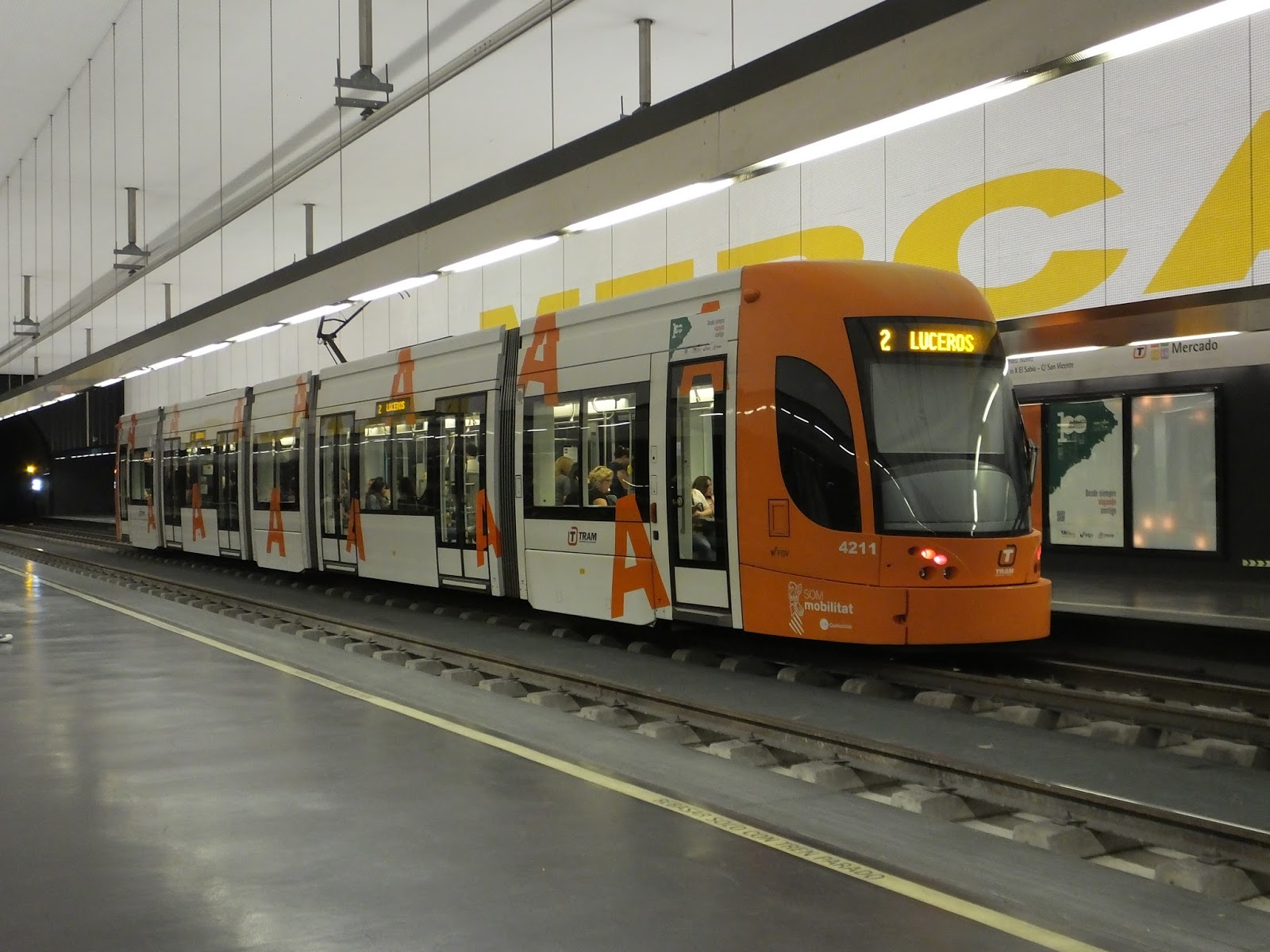 the rail thing: Benidorm to Alicante - 2015