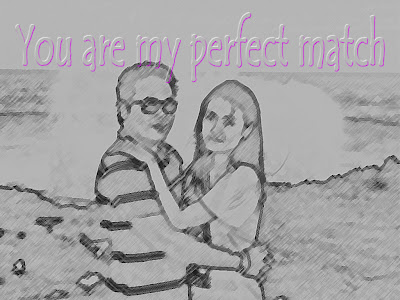 The Greeting Card for You: You are my perfect match