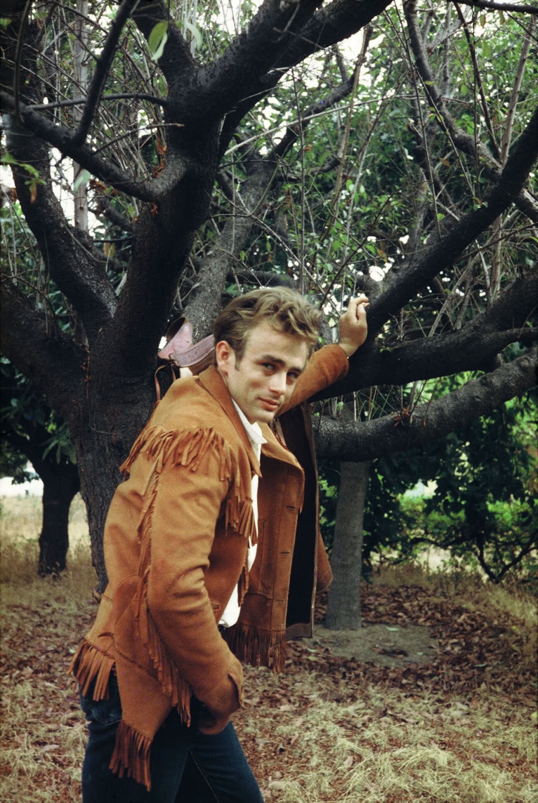 DECAYING HOLLYWOOD MANSIONS: James Dean in Color by Sanford Roth