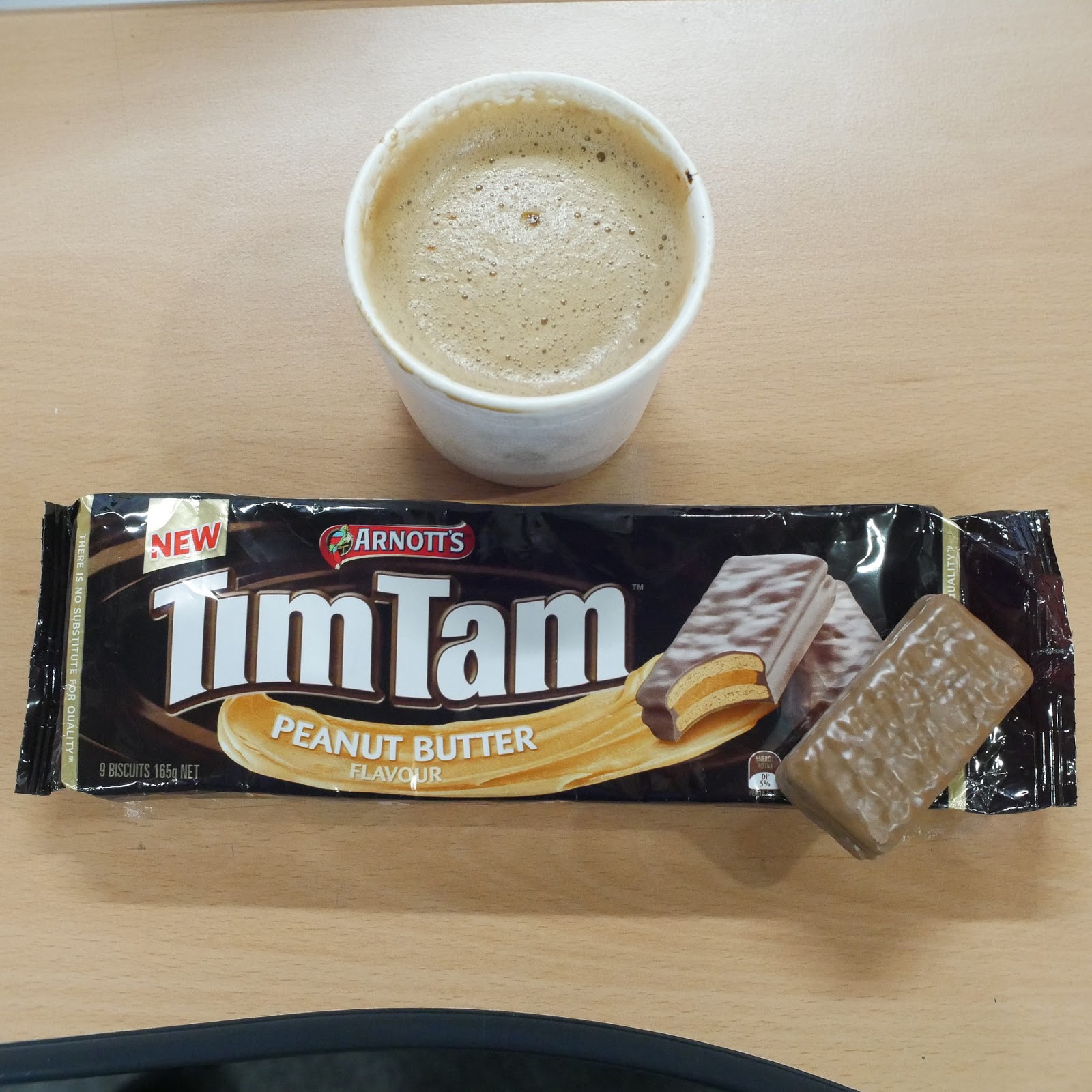 Sometimes you just need to do a Tim Tam Slam to get your Energy Up