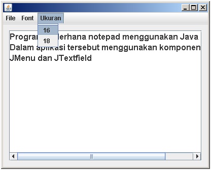Java dan Android: Cara Membuat aplikasi notepad menggunakan Java netbeans
