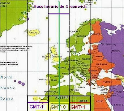 Blog de Geografía de 1º de ESO: Cambio de hora
