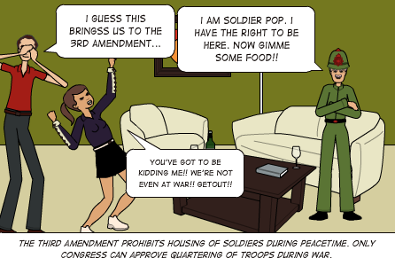 Discussing the Constitution : The Third Amendment